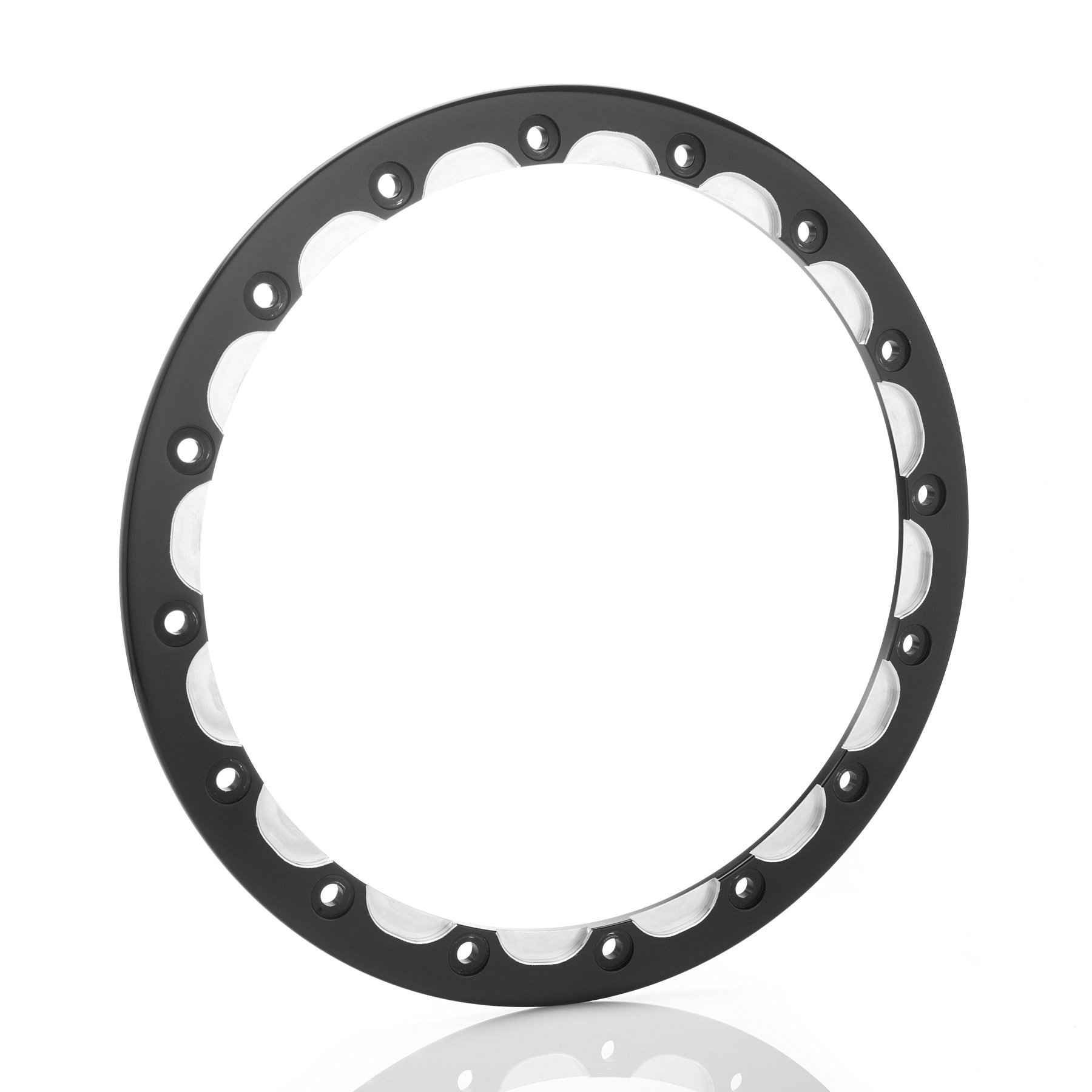 15 Bead Lock Ring HD16 Black Machined - Sander Engineering